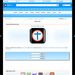 Bible Hub: Search, Read, Study the Bible in Many Languages - For All ...