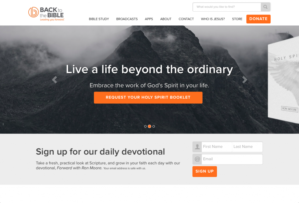 Back to the Bible - For All Things Bible
