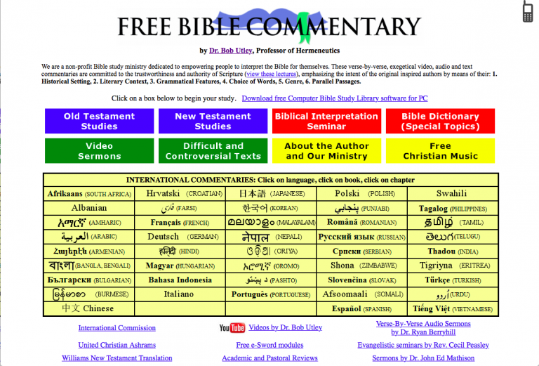 Free Bible Commentary For All Things Bible free-bible-commentary-for-all-things-bible