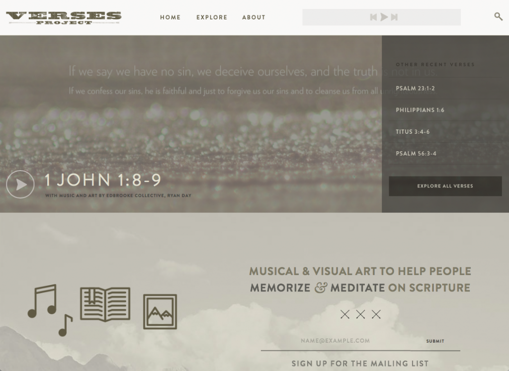 The Verses Project - For All Things Bible