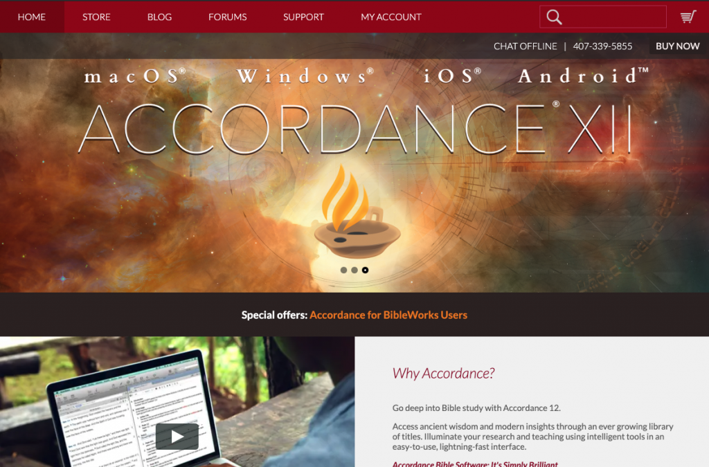 Accordance Bible Software - For All Things Bible