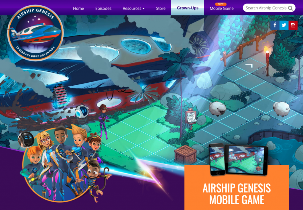 Airship Genesis Mobile Game - For All Things Bible