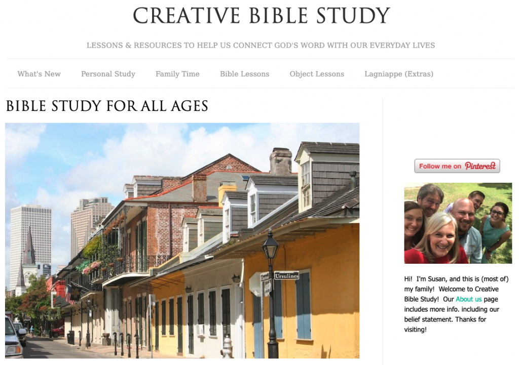 Creative Bible Study - For All Things Bible