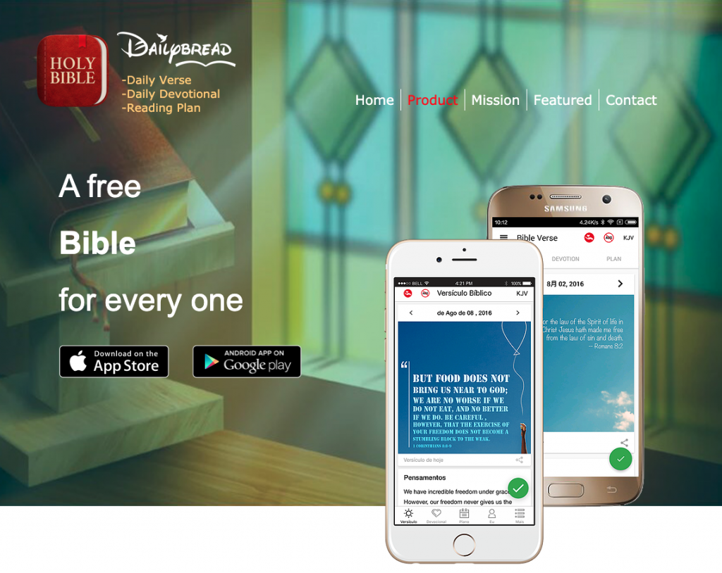 Light Bible: Daily Verses, Prayer, Audio Bible - For All Things Bible