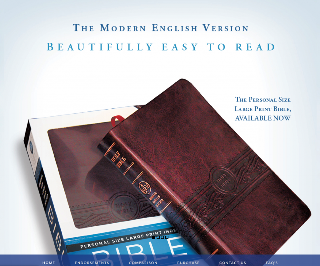 Modern English Version - For All Things Bible