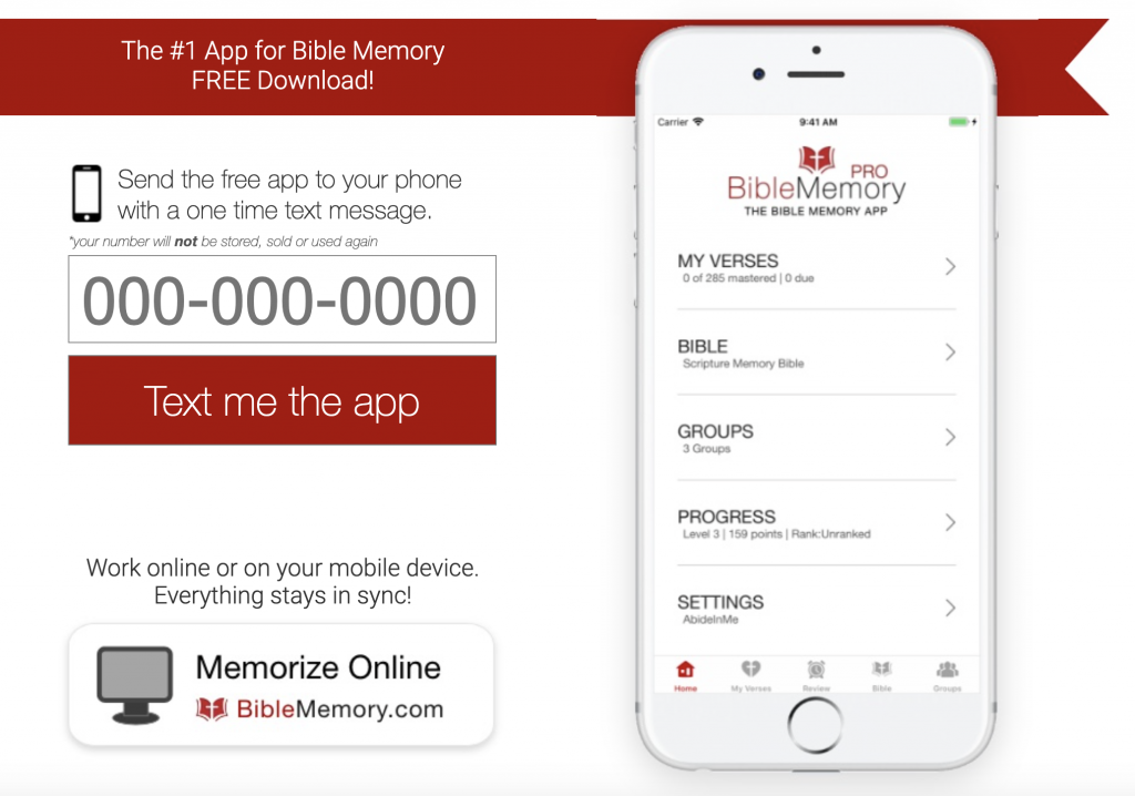 The Bible Memory App - For All Things Bible