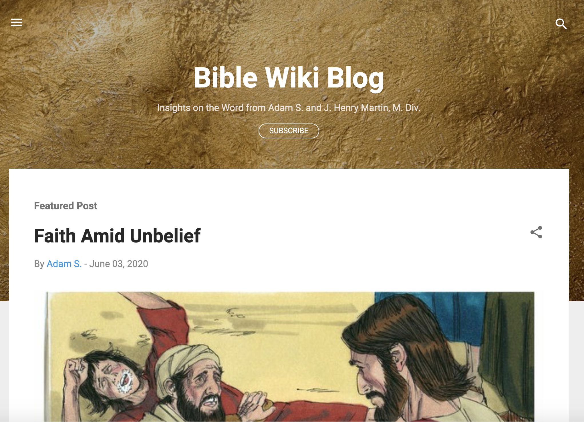 Bible Wiki Blog - For All Things Bible