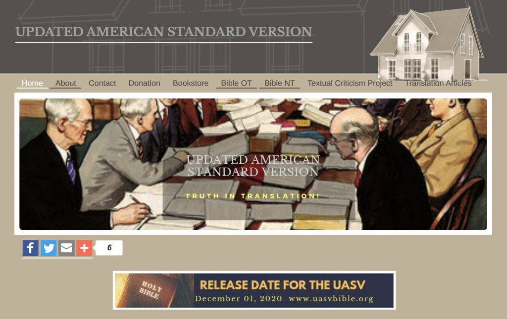 Updated American Standard Version (UASV) - For All Things Bible