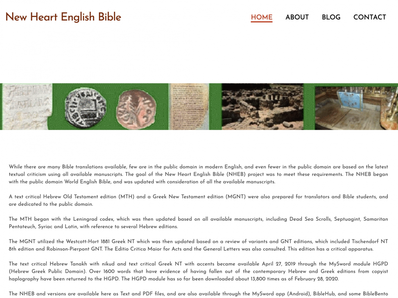 New Heart English Bible Nheb For All Things Bible