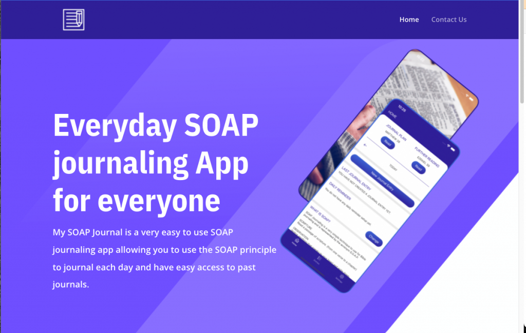 My SOAP Journal app - For All Things Bible