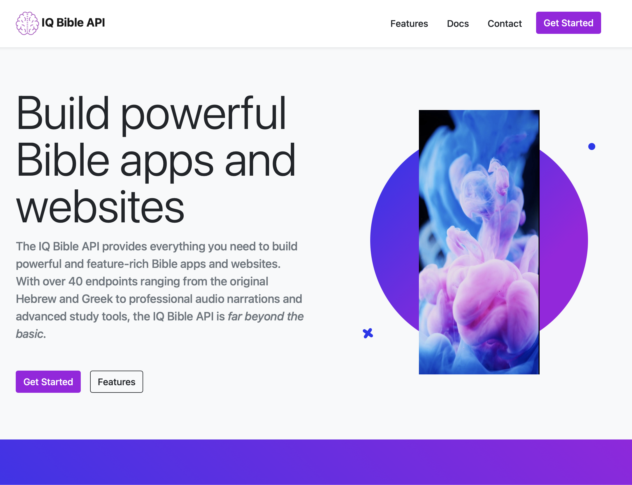 IQ Bible API - For All Things Bible