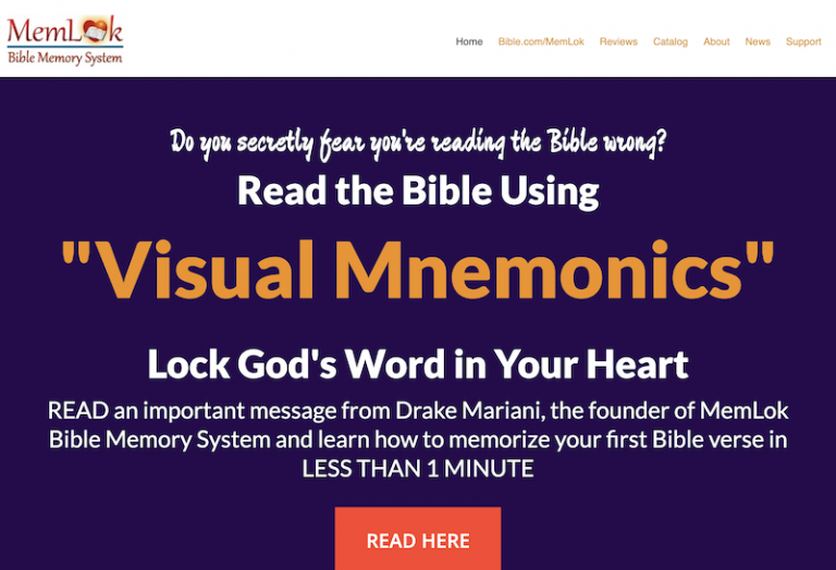 MemLok Bible Memory System - For All Things Bible