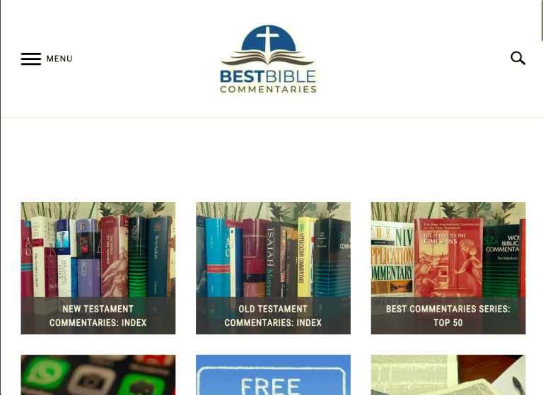 Best Bible Commentaries - For All Things Bible
