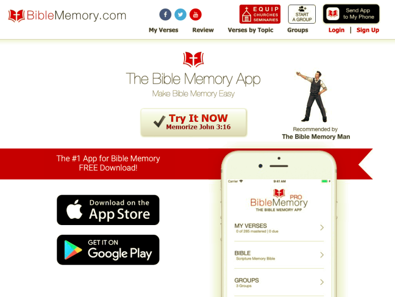 The Bible Memory App - For All Things Bible